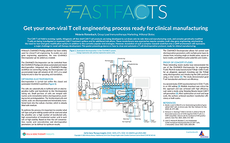 Get your non-viral T cell engineering process ready for clinical ...