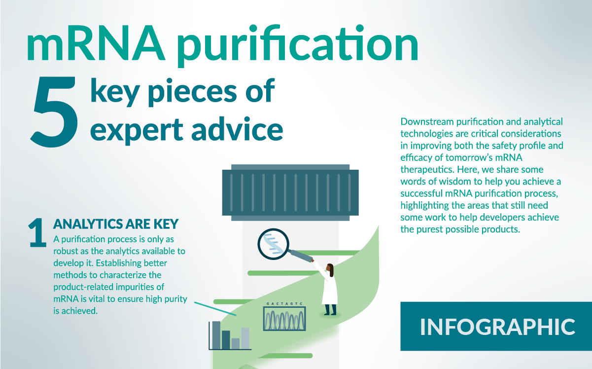 mRNA purification: 5 key pieces of expert advice